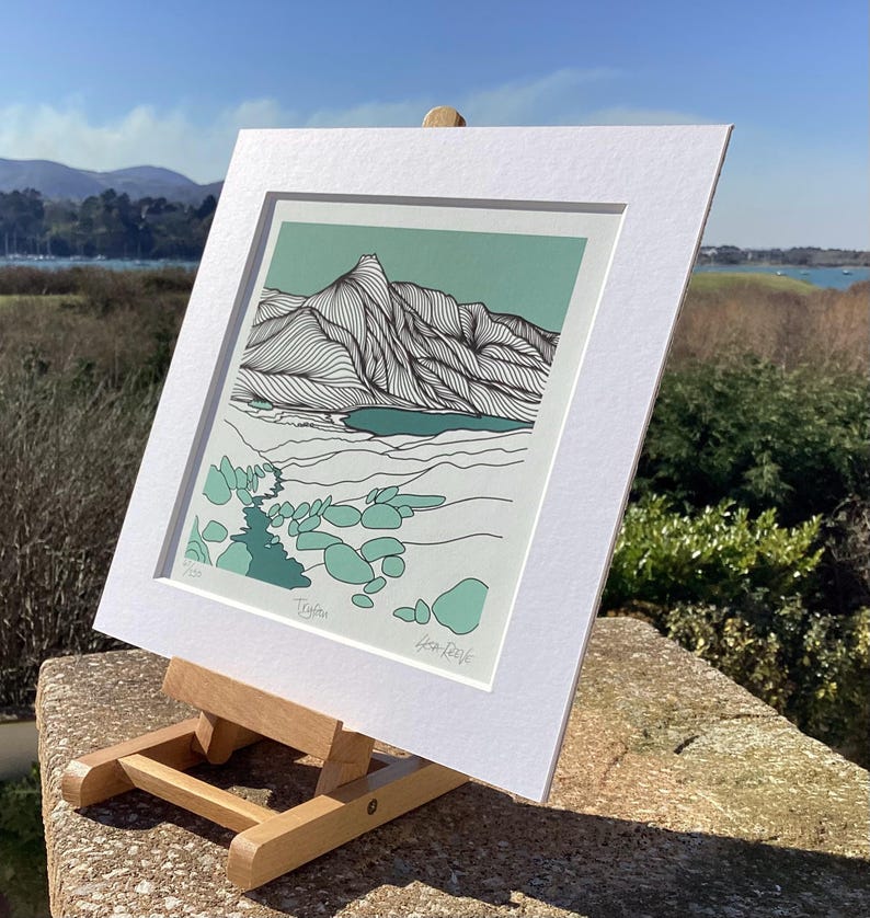 Limited Edition Print of Tryfan Mountain North Wales Snowdonia - Etsy