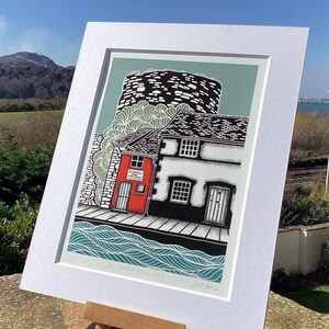 Limited Edition Print of an Original Line Drawing of the Smallest House ...
