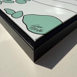 Tryfan Limited Edition Float Framed Canvas. by Welsh Artist Lisa Reeve ...