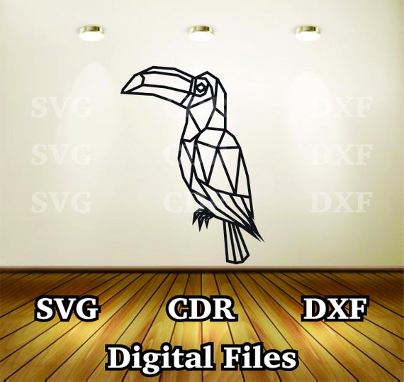 Toucan Vector SVG CDR DXF File Laser Cut - Etsy México