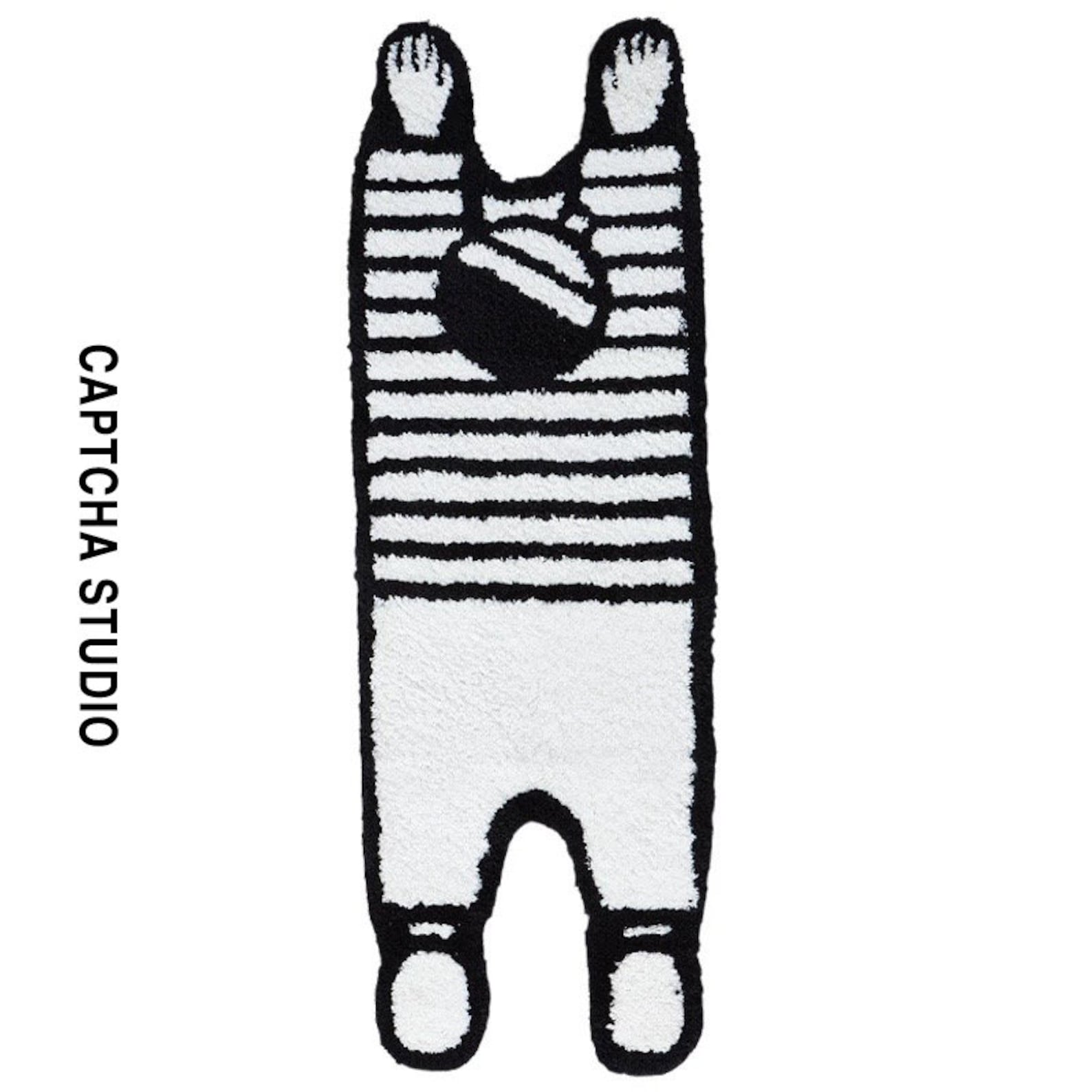 Fluffy Cartoon Rug modern Rug Abstract Rug Unique Rug | Etsy