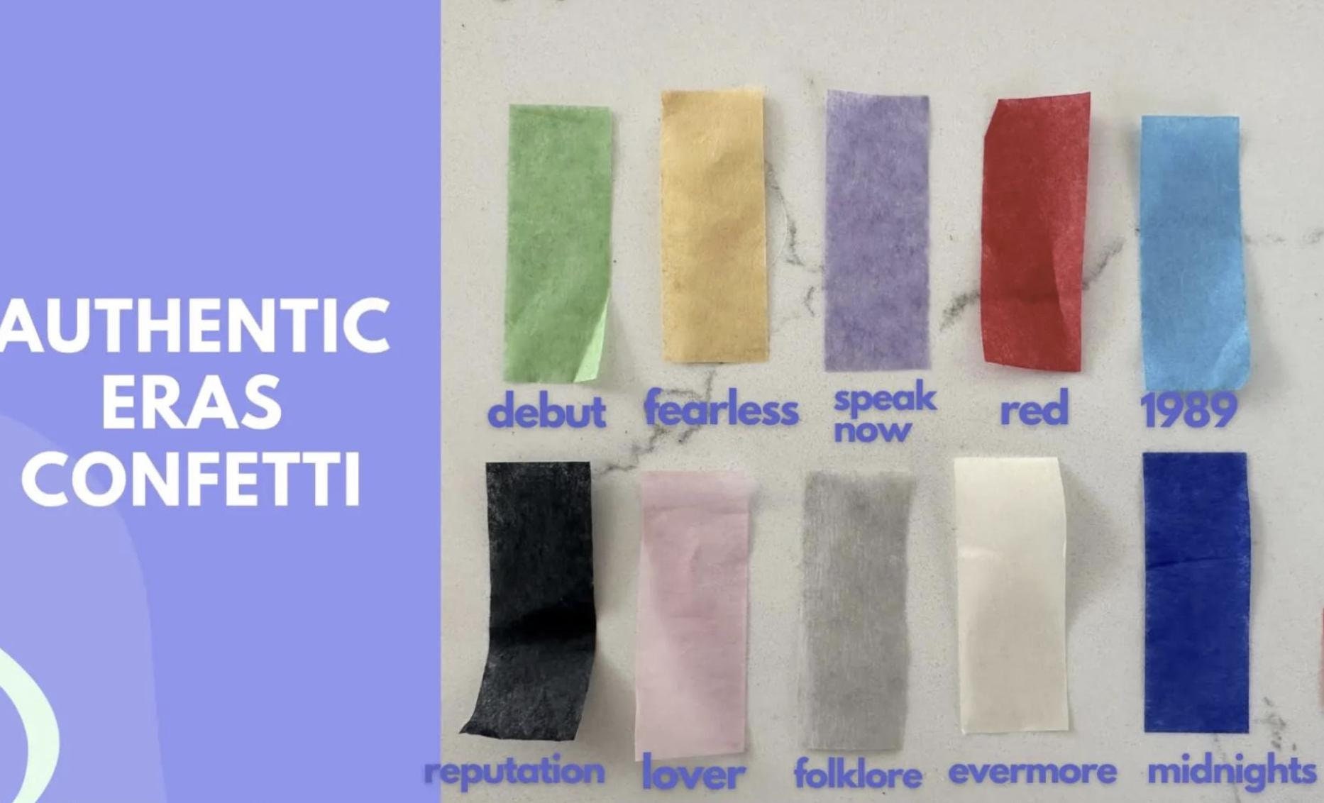 Authentic T.S Eras Confetti - Etsy