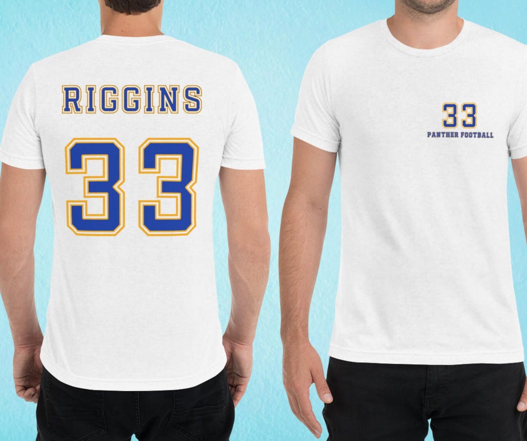 Tim Riggins #33 Shirt | Friday Night Lights Football Jersey Style - Etsy