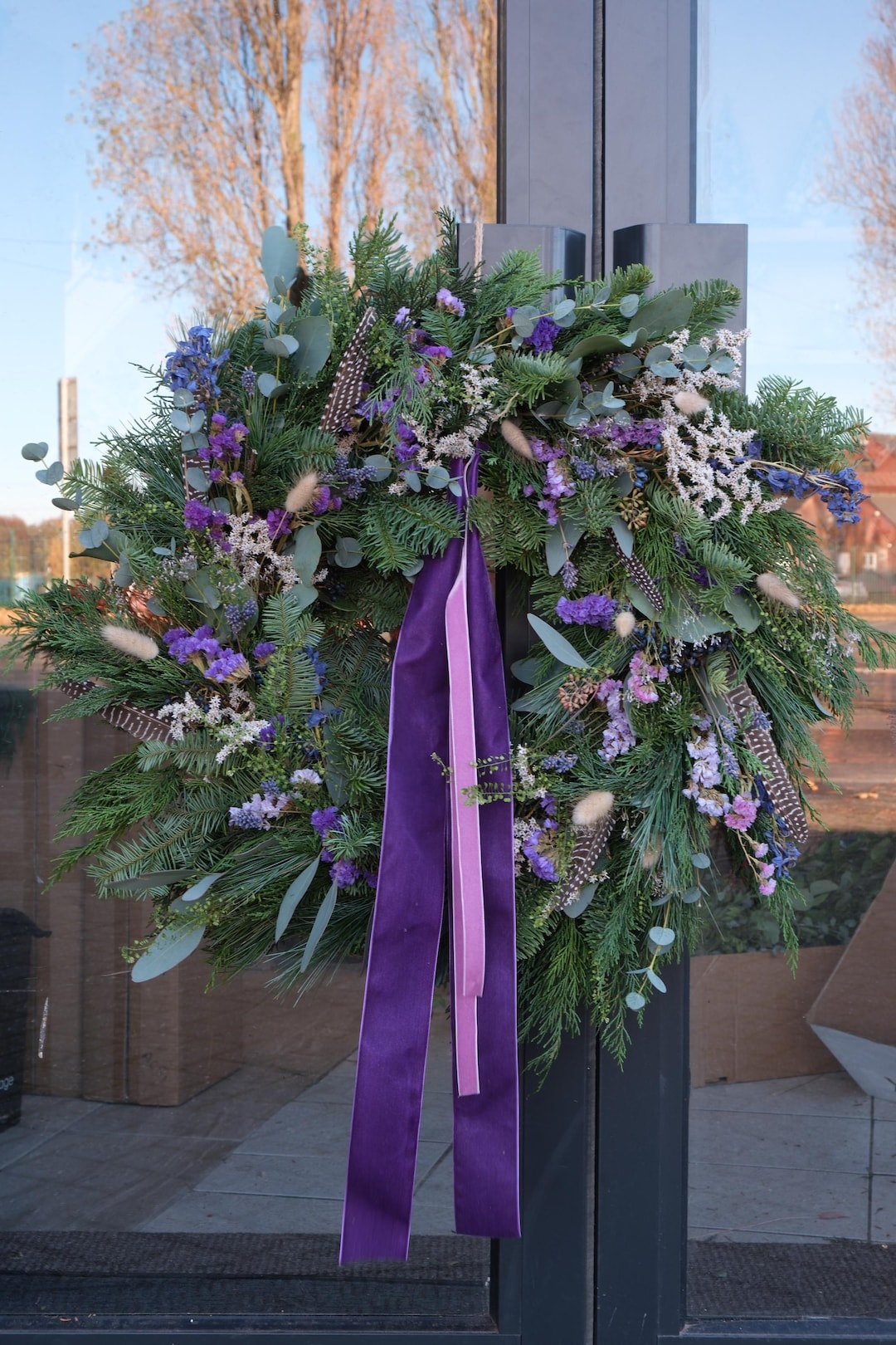 Majestic Luxury Fresh Wreath Decor Funeral - Etsy