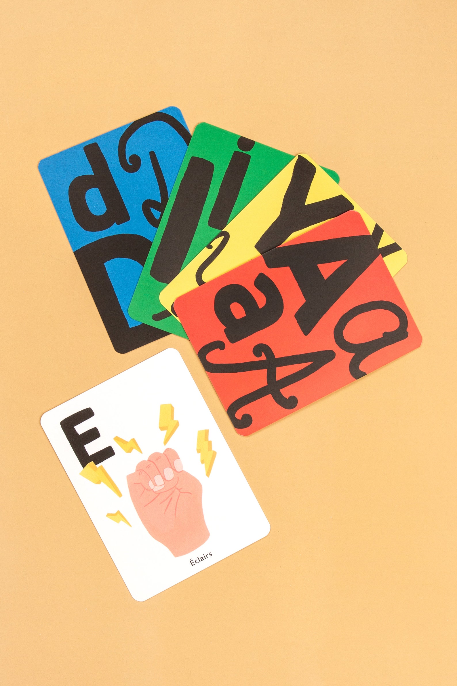 Alphabet Cards Sign Language | Etsy