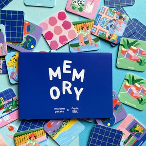 Bilingual Memory Card Child Game French/english Christmas - Etsy