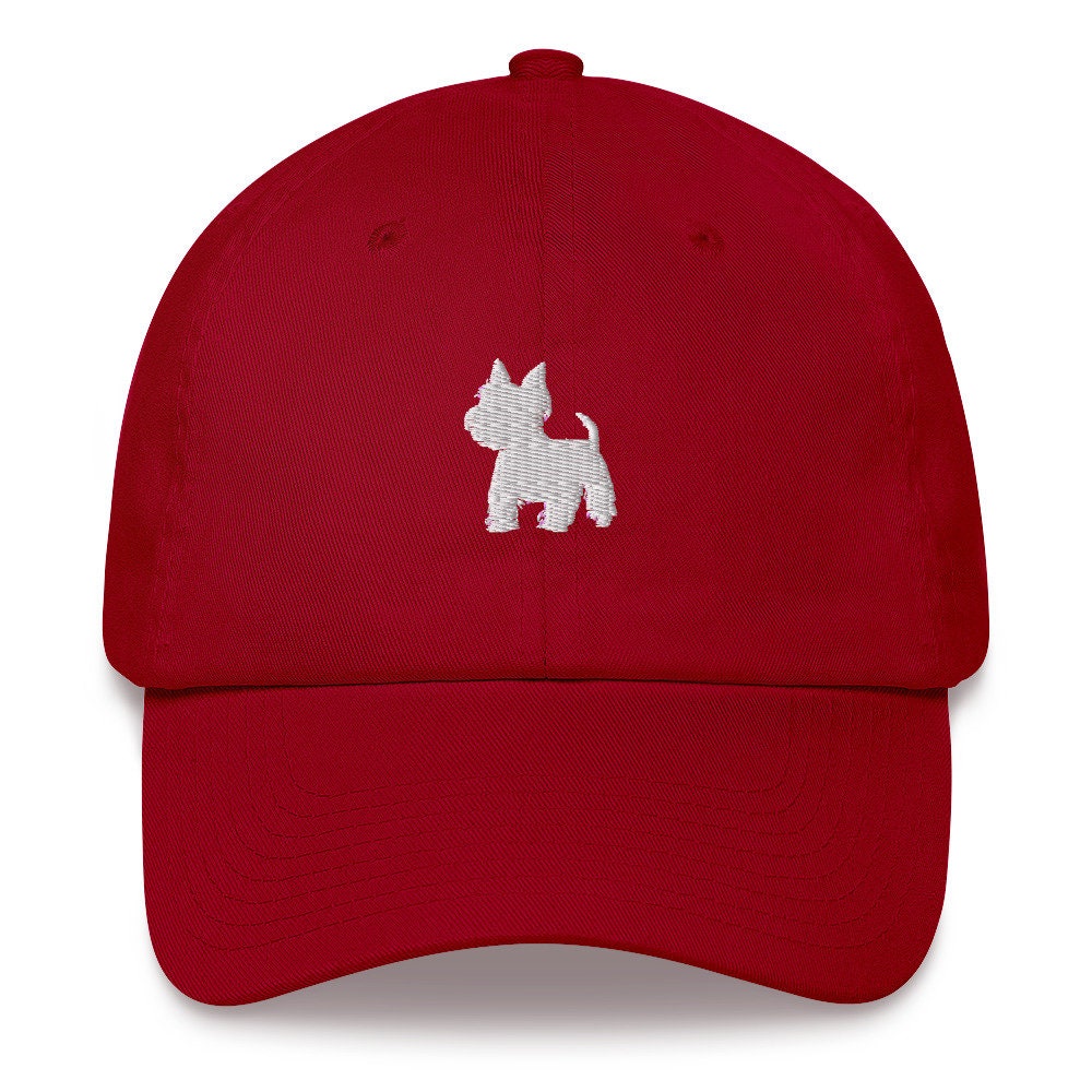Embroidered Westie Hat, West Highland Terrier Baseball Cap - Etsy
