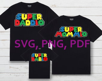 Super Mommio SVG PNG Jpg, Cricut, Silhouette Cameo, Print, Transfer ...