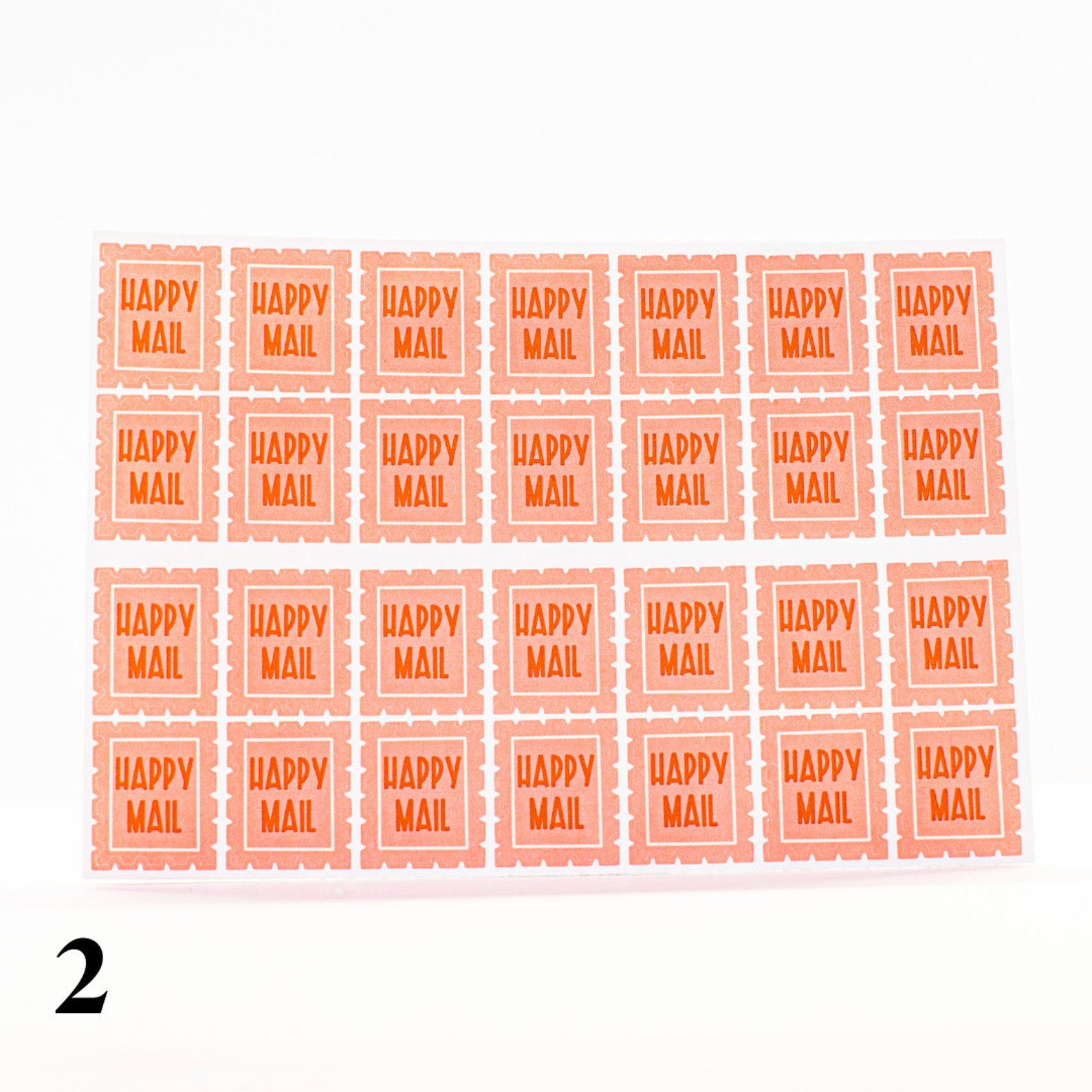 HAPPY MAIL STICKERS Cute Mailing Stickers Handmade Mail - Etsy