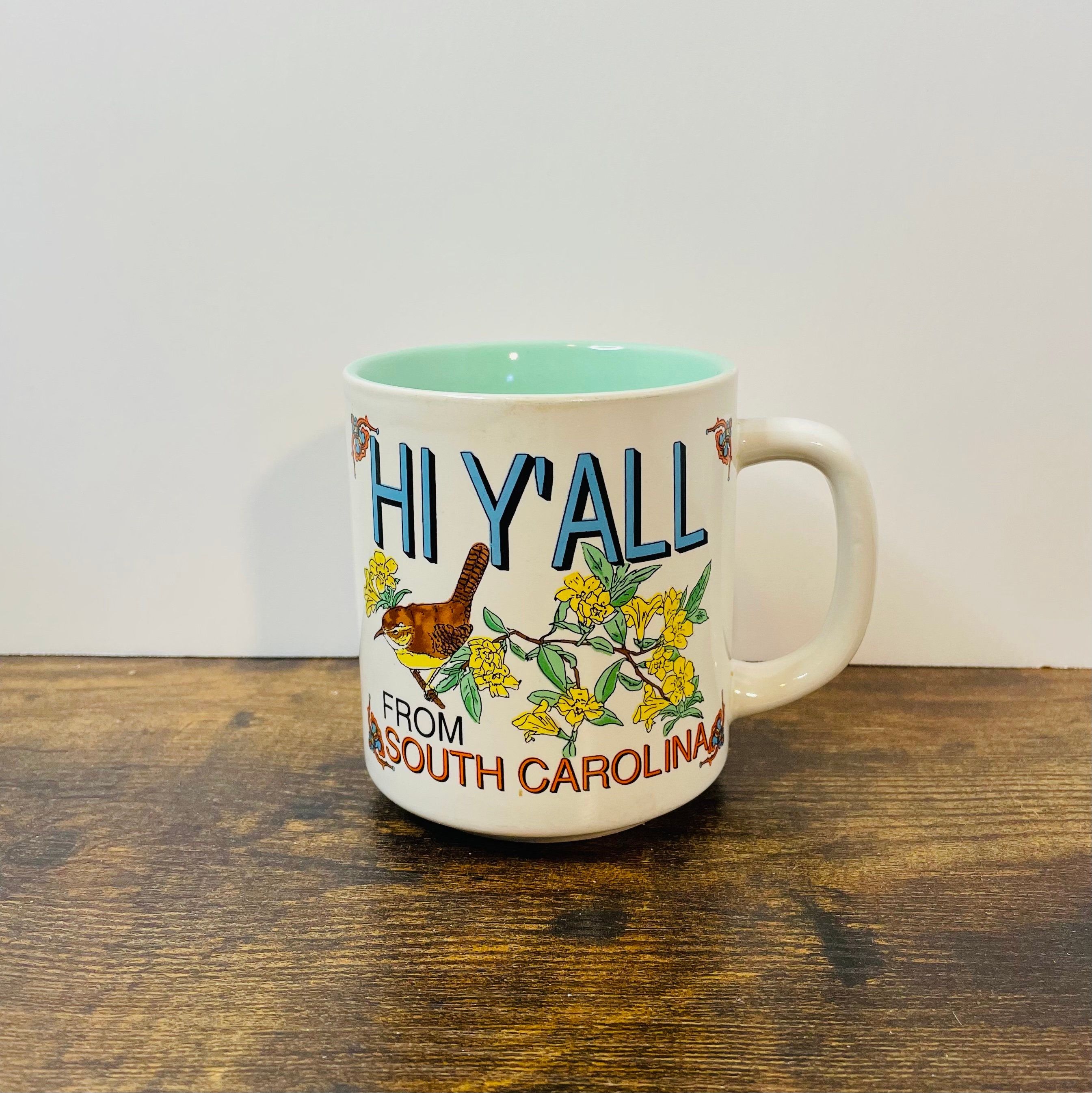 Drinkware Kitchen & Dining Mugs Vintage South Carolina Mug etna.com.pe