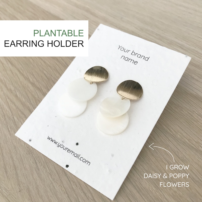 Custom Earring Cards - Etsy