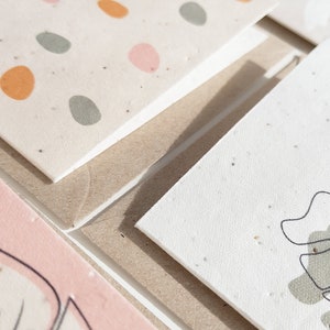 Plantable Thank You Card Biodegradable Gratitude Greeting - Etsy