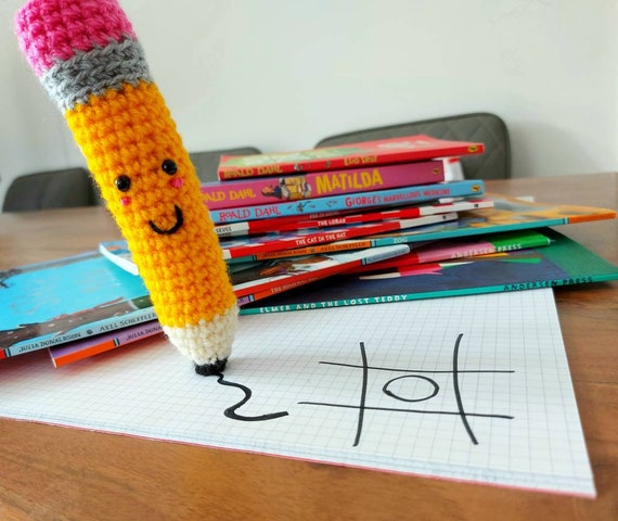 Amigurumi Crochet Pencil Soft Plush Toy Children's Gift | Etsy