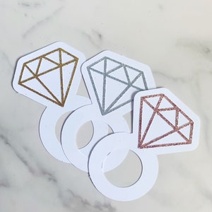 EOS Lip Balm Holder Diamond Ring, Bridal Shower, Bridesmaid Gifts ...