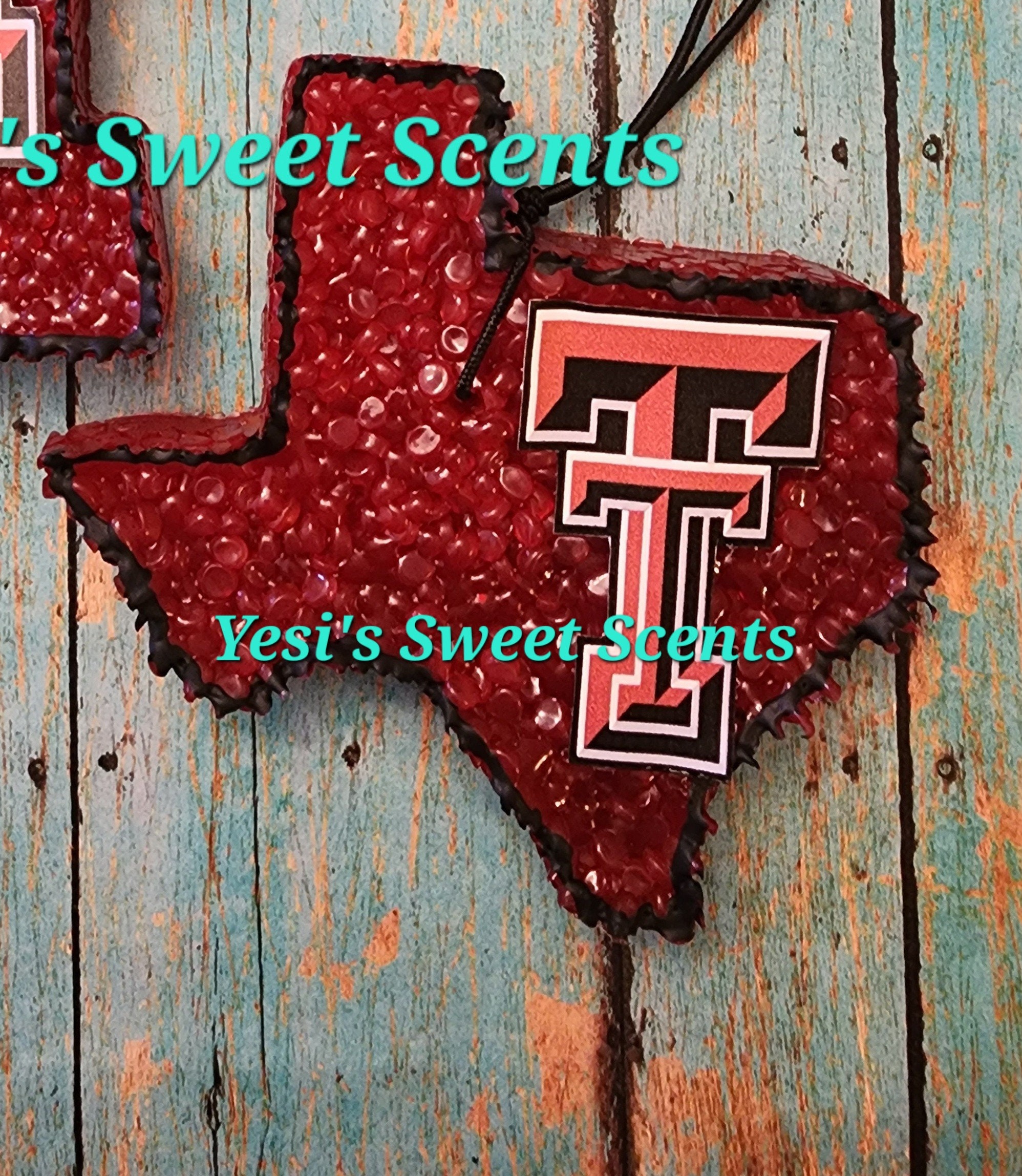 Texas Tech Freshies Made to Order Freshies Aromies Car Air Fresheners ...