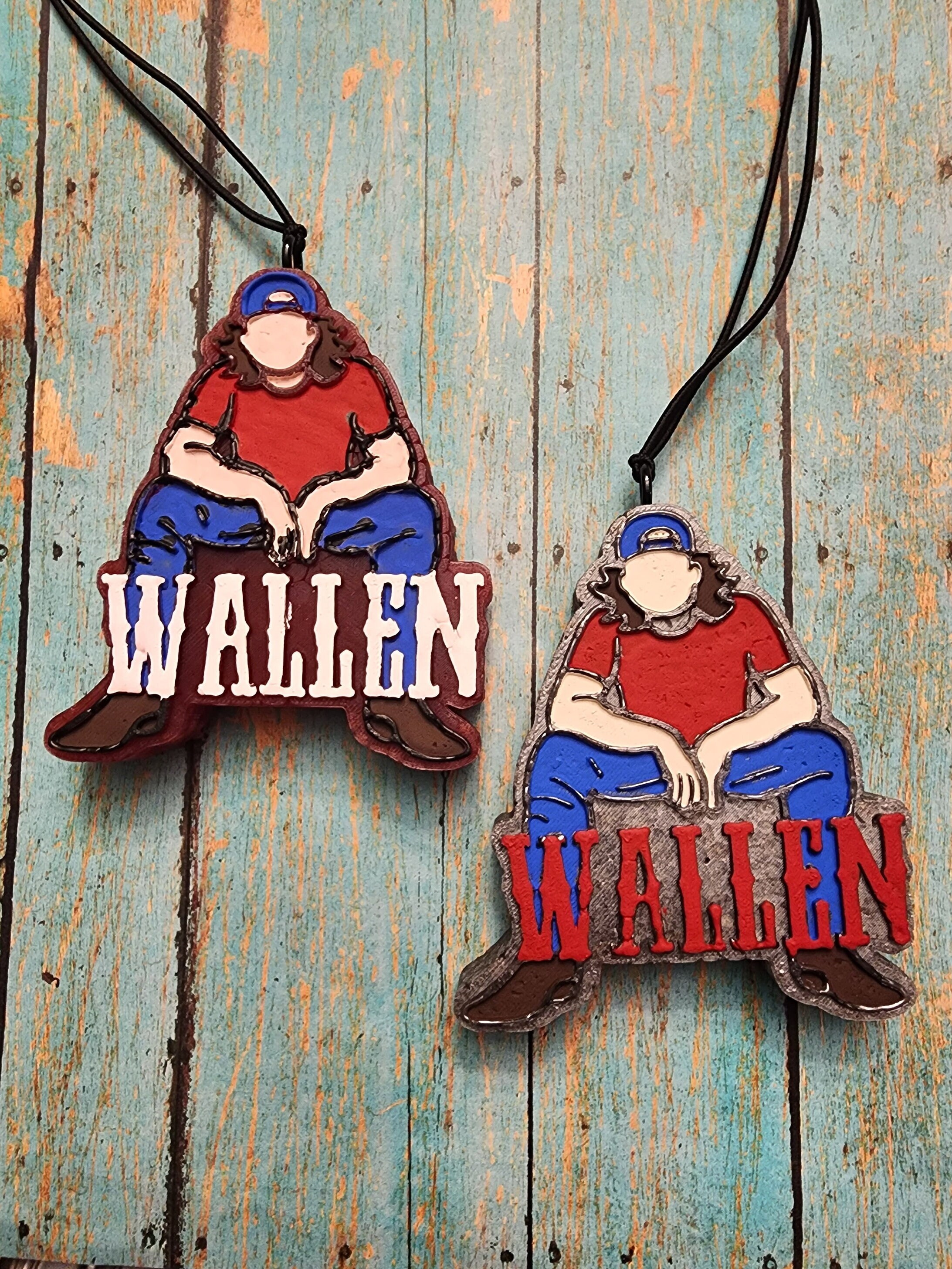 Country Singer Freshie Made to Order Freshies Car Air Fresheners Texas ...