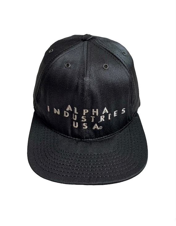 Vintage Alpha Industries Usa Military Snapback Caps H… - Gem