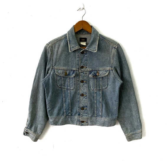 Vintage Lee Riders Denim Jeans Jacket Size on Tag M Fit S - Etsy Vintage Lee Riders Denim Jeans Jacket Size on Tag M Fit S - Etsy