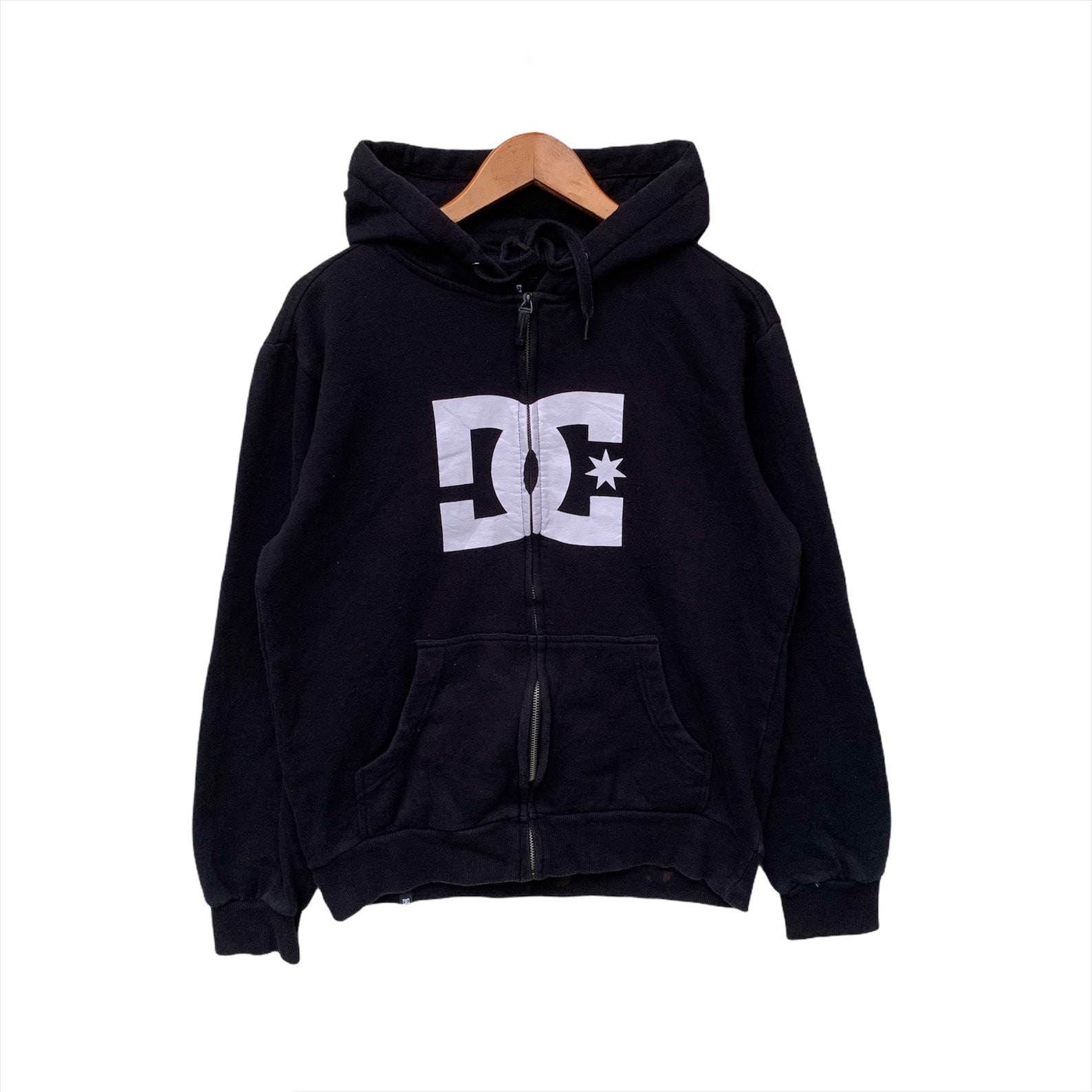 DC Shoes Clothing Skateboard Pullover Hoodie Sweatshirt Black | Etsy