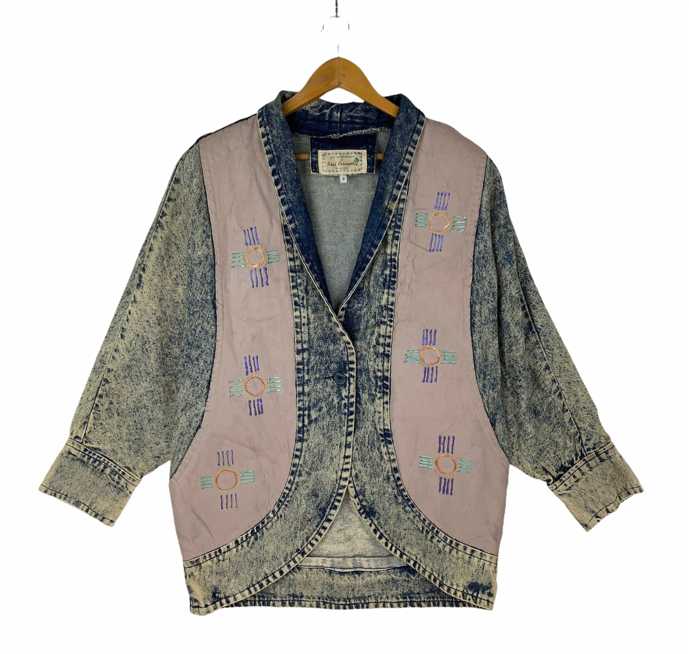 Vintage Jack White Design by Total Concepts Denim Jacket - Etsy UK