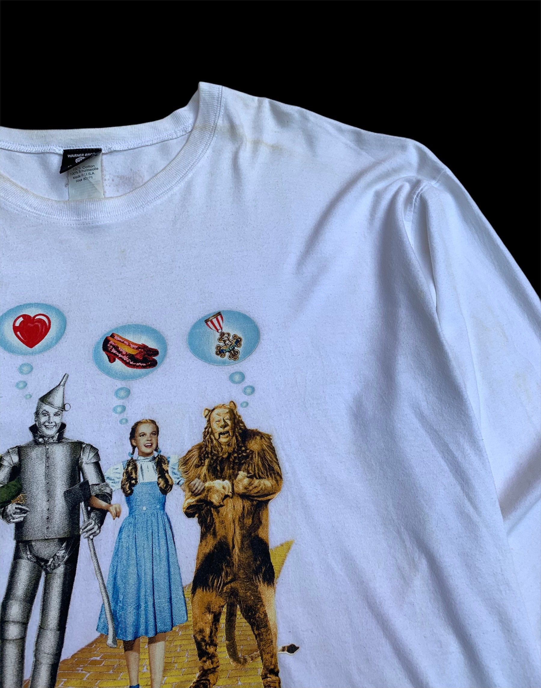 Vintage 90s Wizard of Oz Movie Cartoon Network Long Sleeve Vintage 90s Wizard of Oz Movie Cartoon Network Long Sleeve