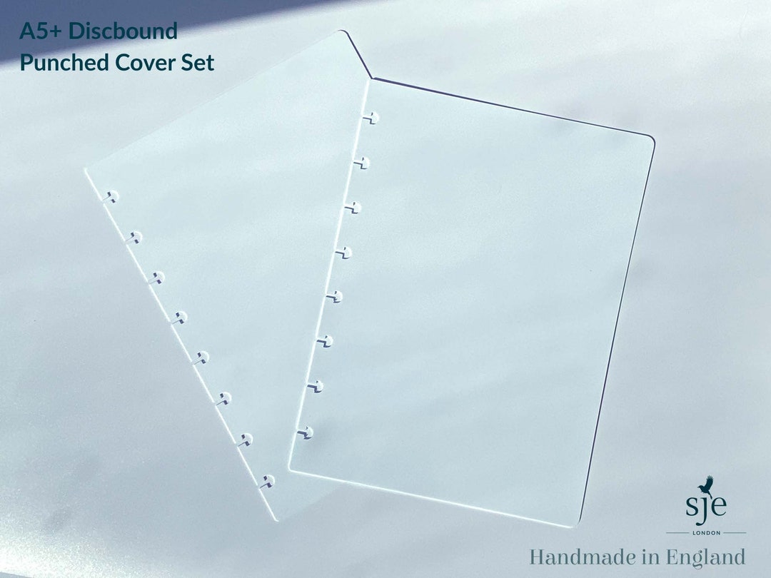 A5 Discbound Cover Set, Punched for Discbound Refillable Notebooks ...