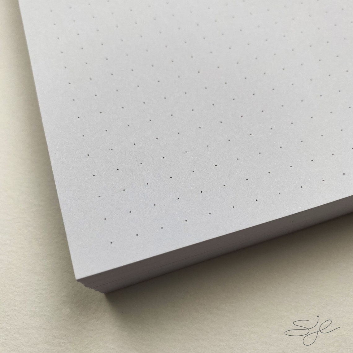 A5 Dot Grid Paper Bright White Smooth 120 gsm Paper with | Etsy