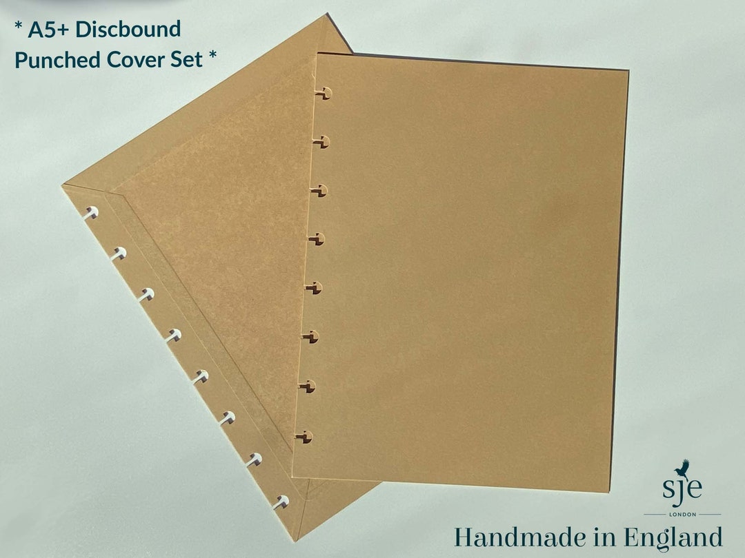 A5+ Discbound Cover Set, Punched for Discbound Refillable Notebooks ...
