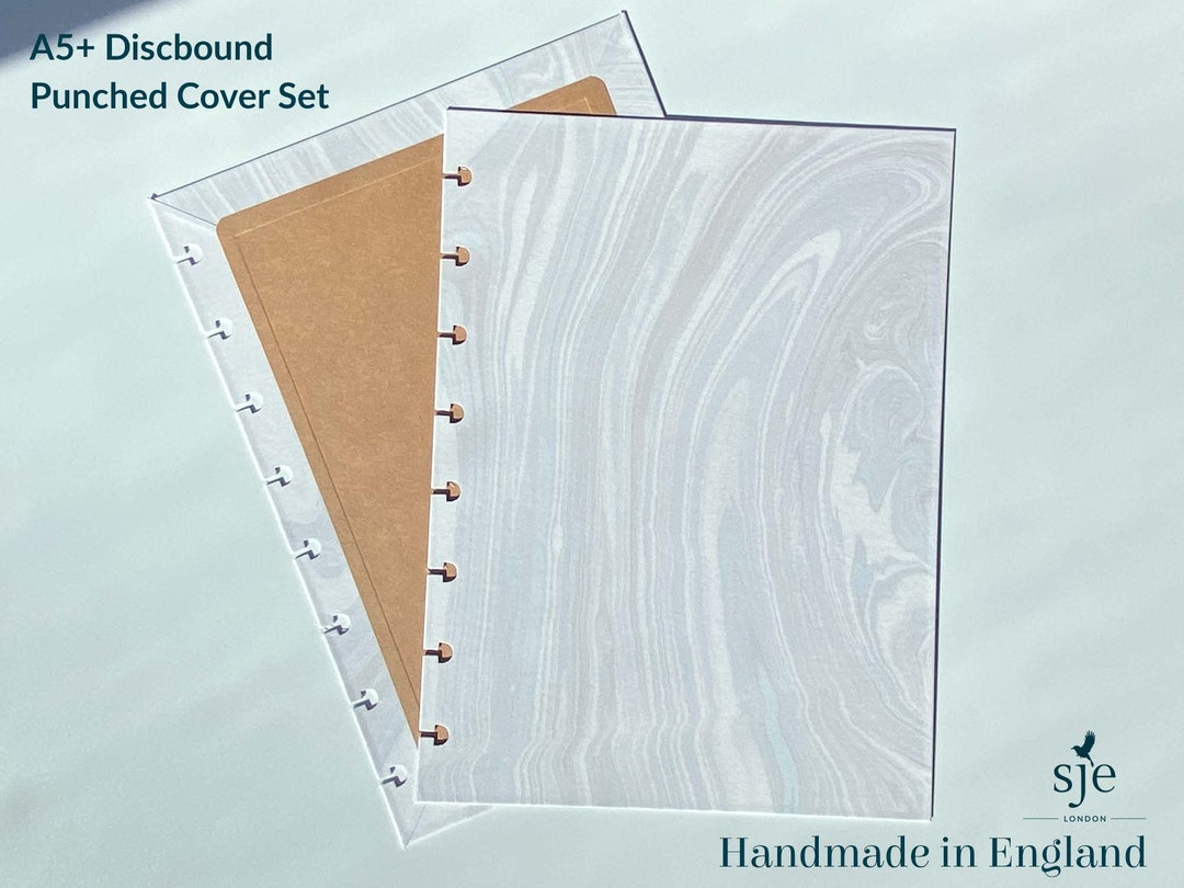 A5+ Discbound Cover Set, Punched for Discbound Refillable Notebooks ...