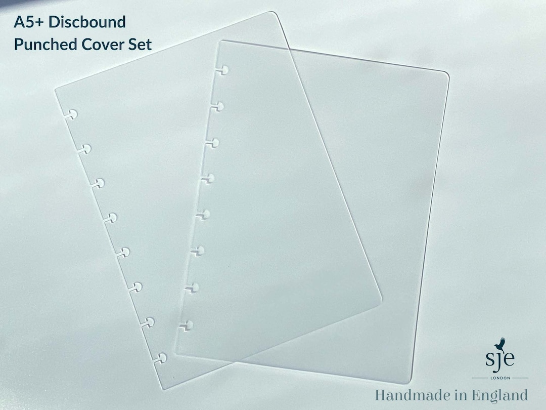 A5 Discbound Cover Set, Punched for Discbound Refillable Notebooks ...