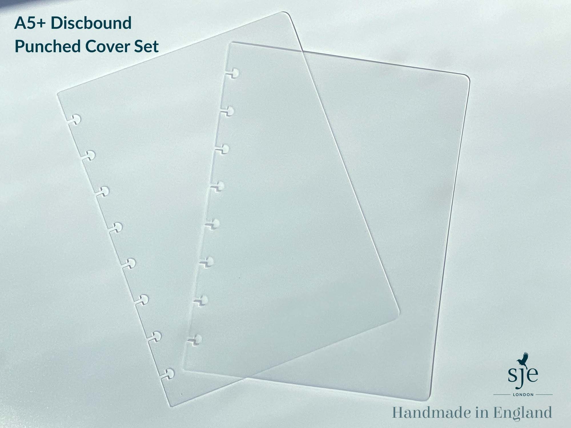 A5 Discbound Cover Set Punched for Discbound Refillable - Etsy