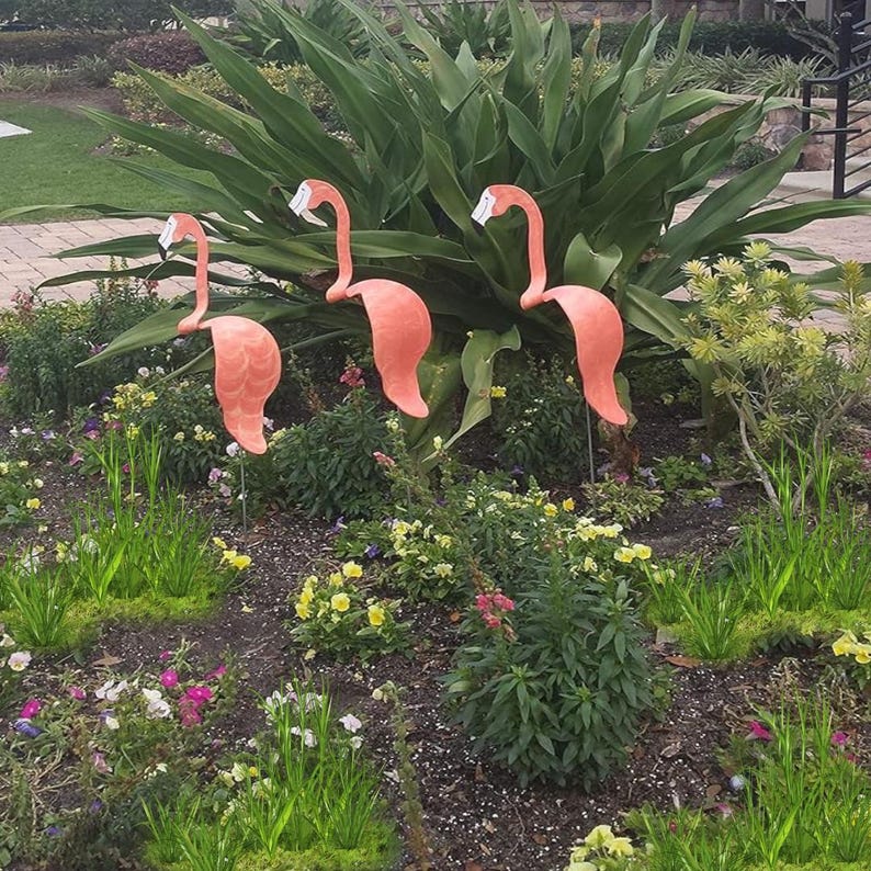 5 Large Bobbing Birds Pick Colors PVC Dancing Balancing Sculpture ...