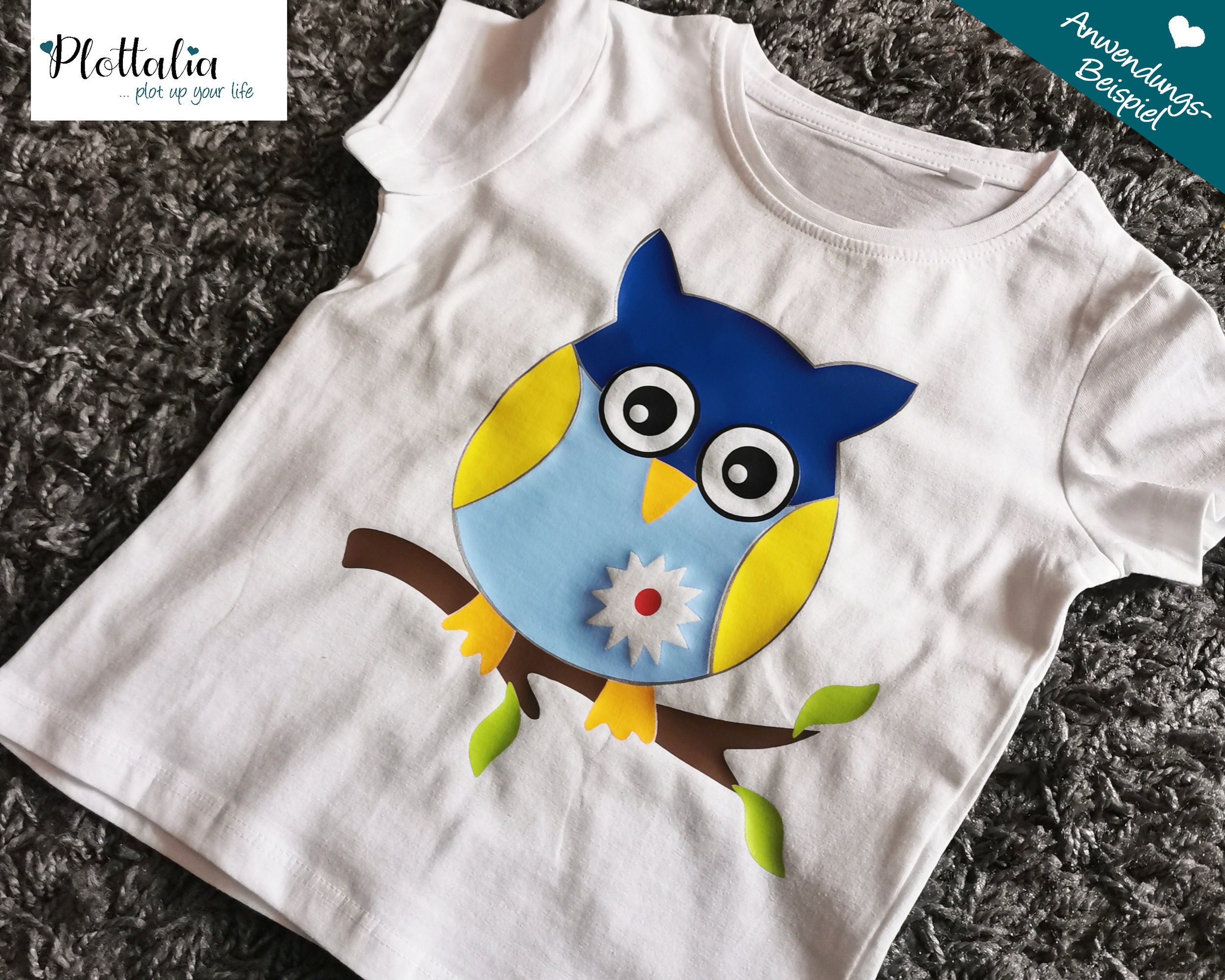 Plotterdatei Eule auf Ast Sofort Download SVG DXF PNG - Etsy.de