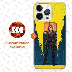 Cyber Female V Punk - Video Game-themed Design - Phone Case for Huawei ...