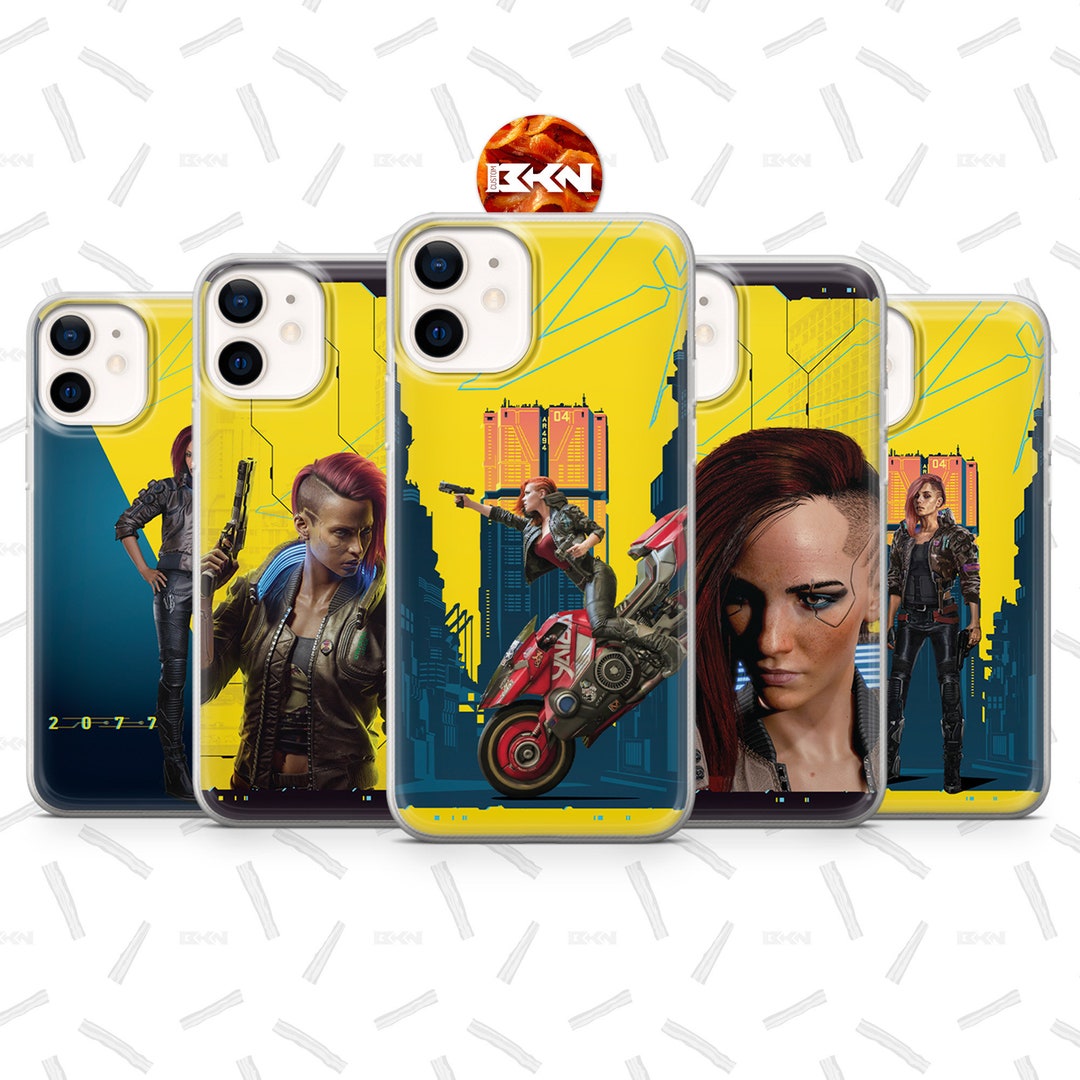 Cyber Female V Punk Video Game-themed Design Phone Case - Etsy