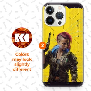 Cyber Female V Punk - Video Game-themed Design - Phone Case for Huawei ...