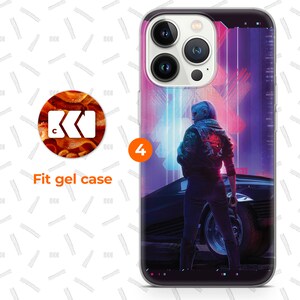Cyber Female V Punk - Video Game-themed Design - Phone Case for Huawei ...