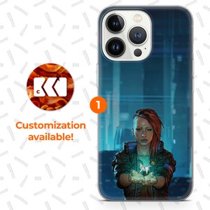Cyber Female V Punk - Video Game-themed Design - Phone Case for Huawei ...
