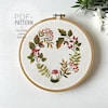 Chamomile Meadow Embroidery Pattern, Wildflower Embroidery Pattern Pdf ...