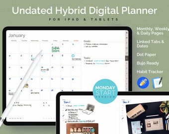 Hybrid Planner - Etsy