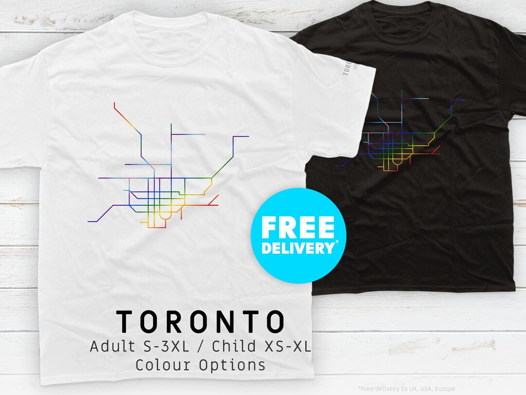TORONTO / Pride Editions / T-shirt / Heavyweight Cotton Unisex ...