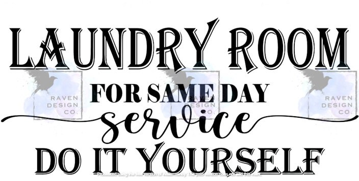 Laundry Room Sign SVG PNG - Etsy