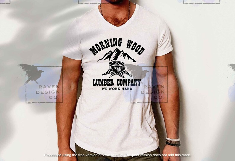 Morning Wood SVG PNG Lumber Company - Etsy