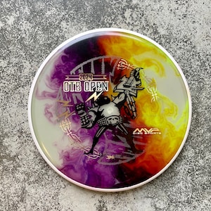 MVP Eclipse OTB Open 2024 Watt Disc Golf Disc 172g Custom Hand Dyed ...