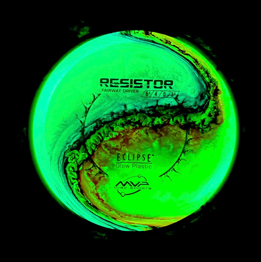 MVP Resistor Eclipse Disc Golf Disc 167g Custom Hand Dyed Brand New ...