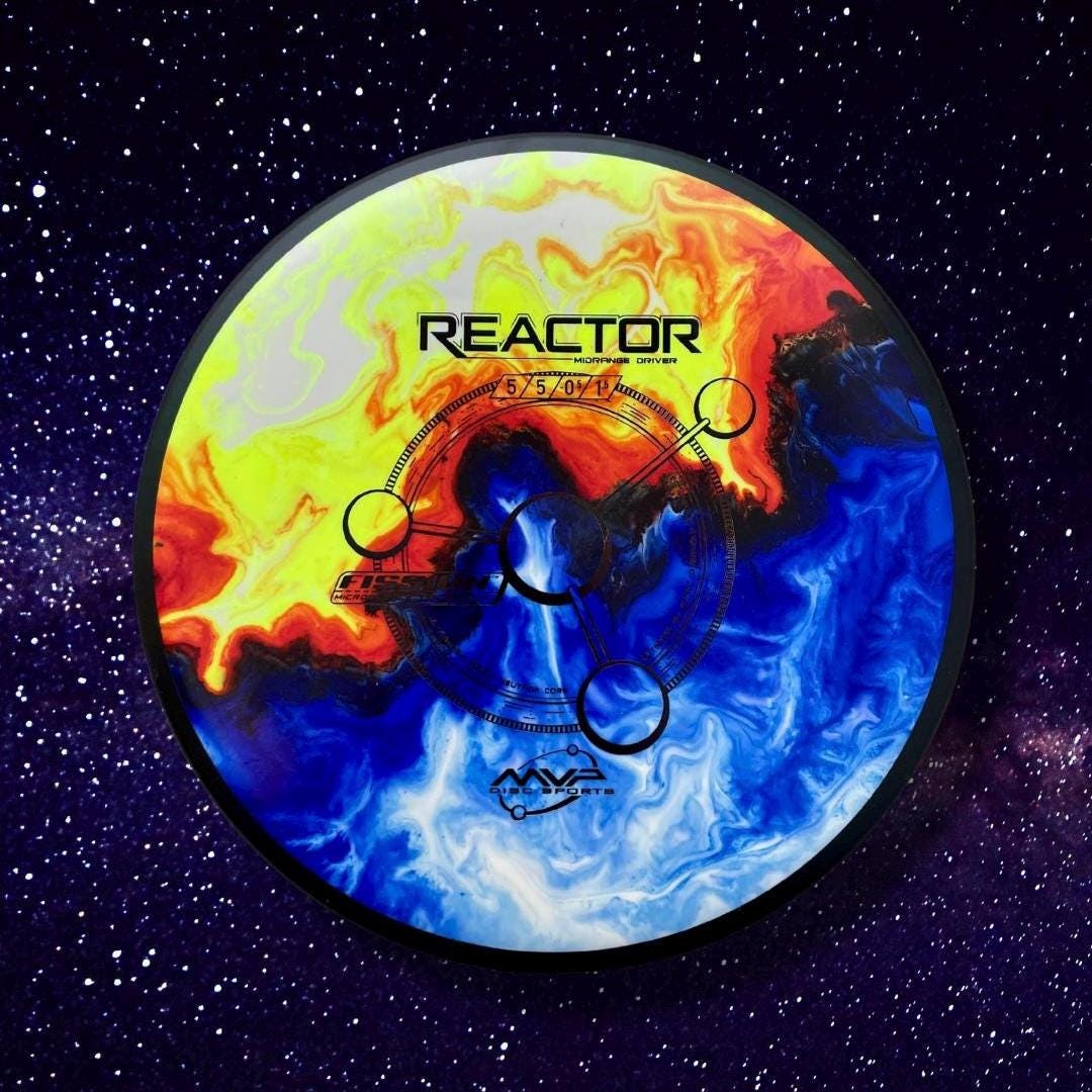 MVP Fission Reactor Disc Golf Disc 174g Custom Hand Dyed Brand New ...