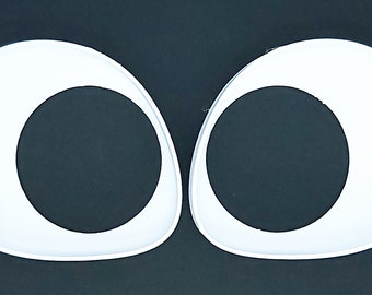 White Eye Kit Make Your Own 3D Printed Furry Toony Eyes for Fursuit and ...