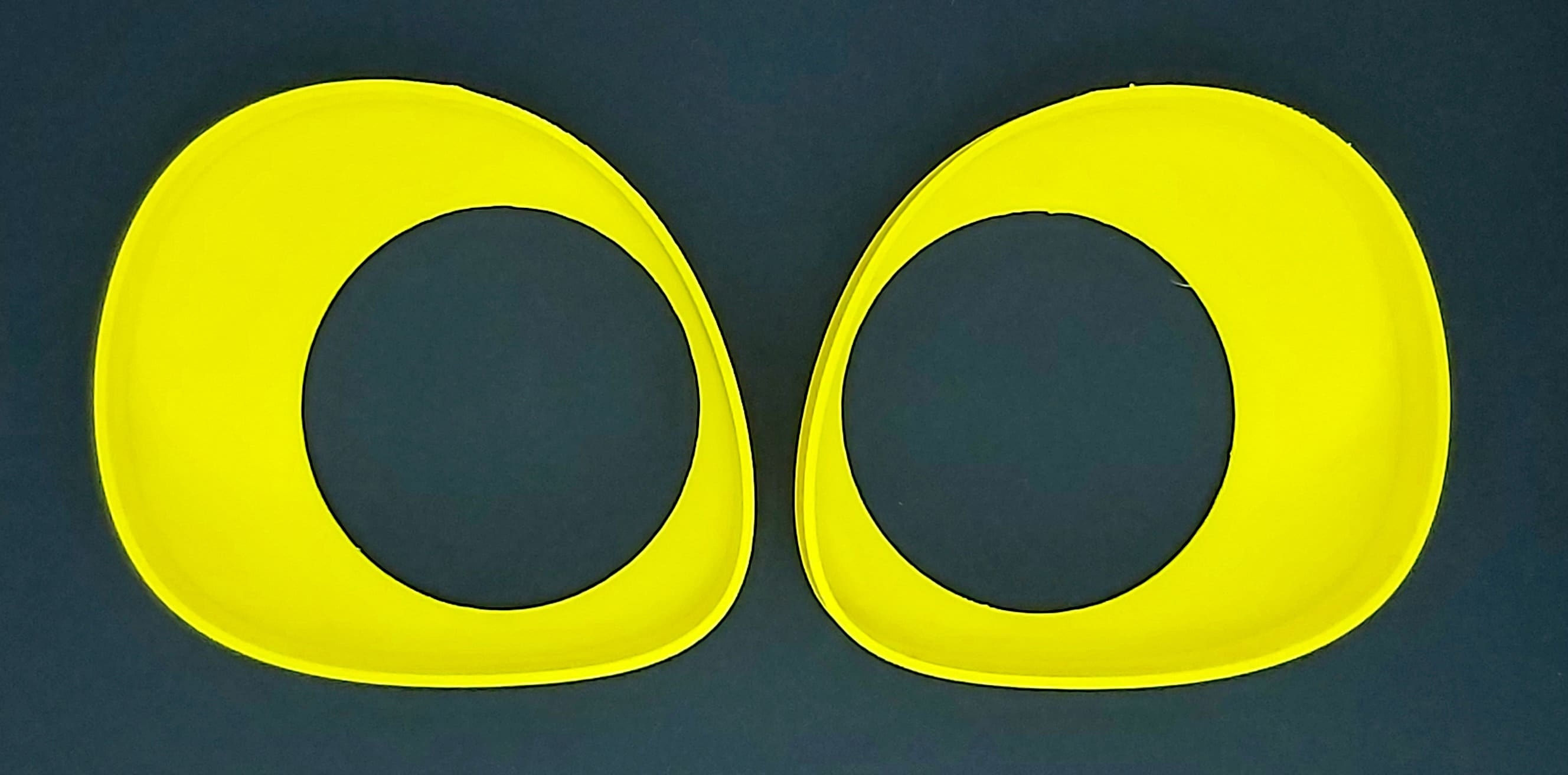 Yellow Fursuit Eyes 3D Printed Furry Toony Eye Blanks for Fursuits and ...