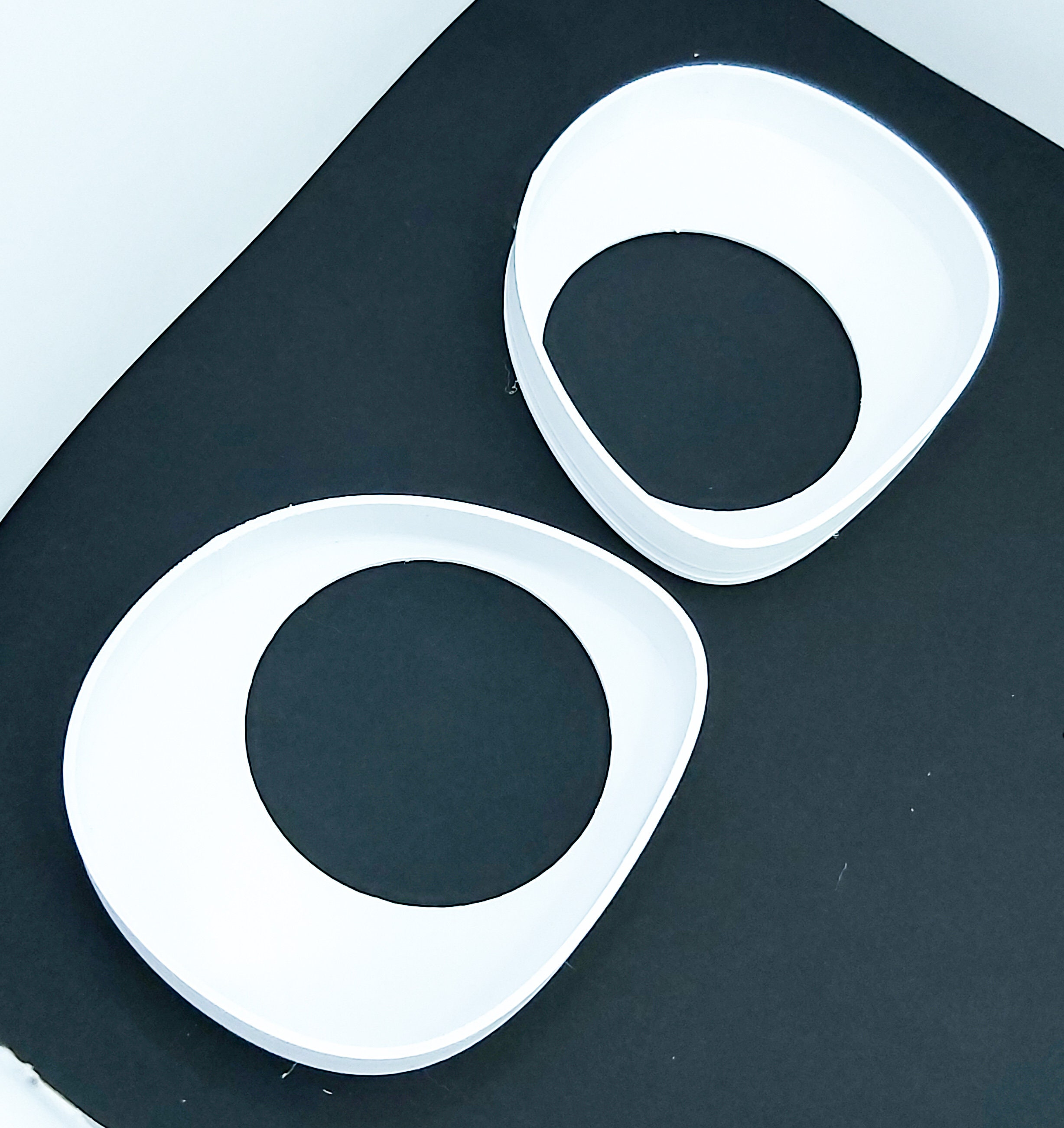 White Fursuit Eyes 3D Printed Furry Toony Eye Blanks for - Etsy