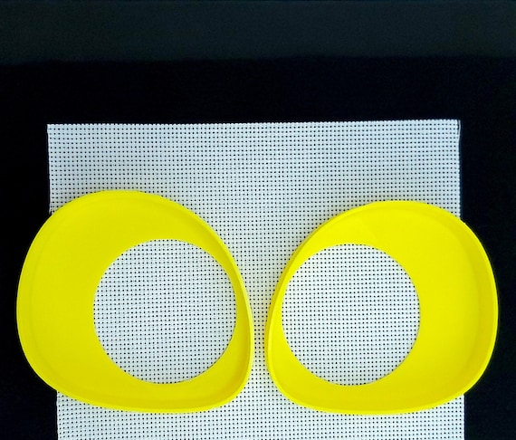 Yellow Eye Kit Make Your Own 3D Printed Furry Toony Eyes for | Etsy UK